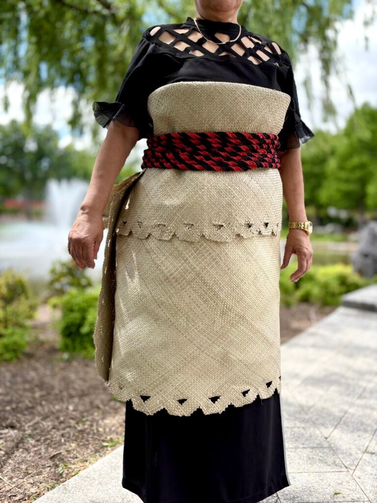 Taʻovala Louʻakau – T5 Natural Beige | Tongan Traditional Wear